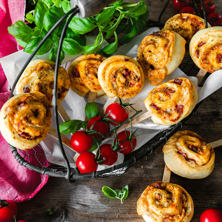 Pizza-Pops mit miree Paprika-Chili - miree